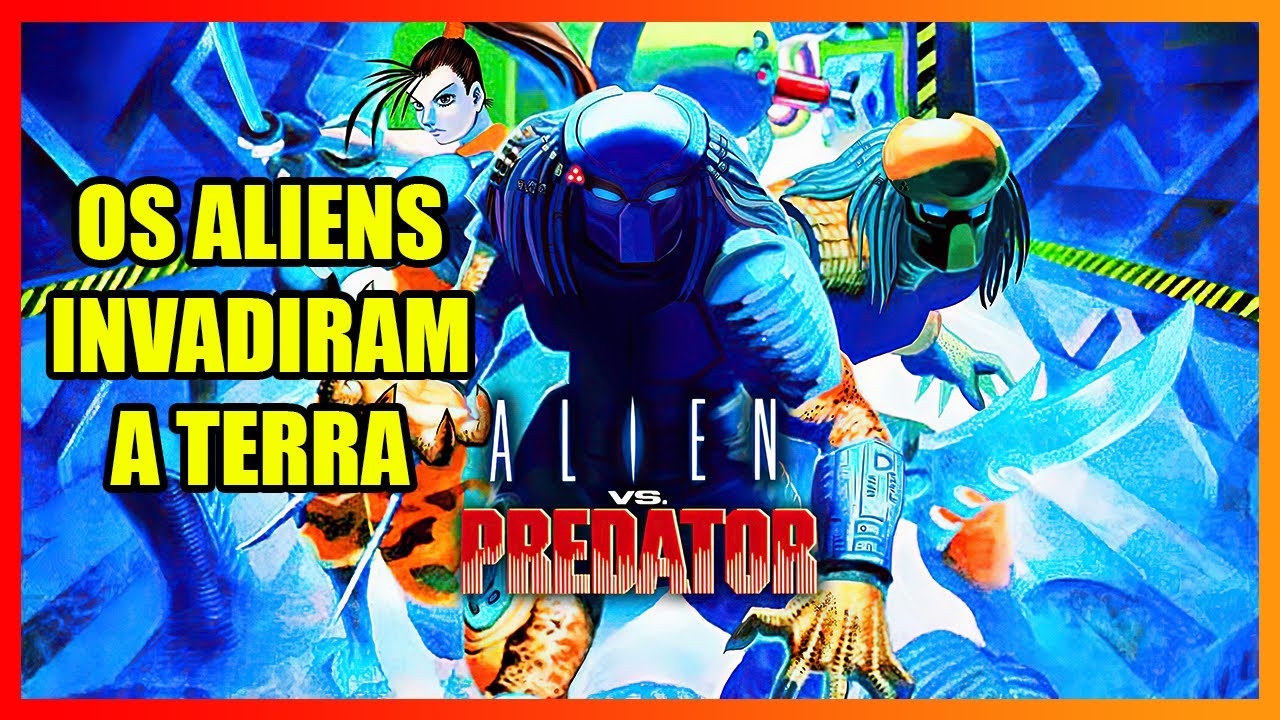 BATALHA DE OUTRO MUNDO NOS ARCADES | ALIEN VS. PREDATOR (CPS-2 ...