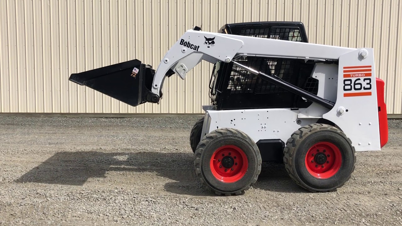 Bobcat 863 - YouTube