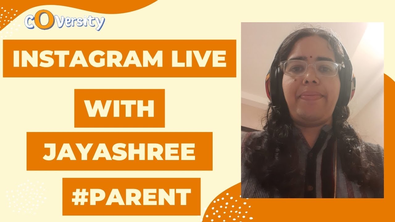 I have absolutely no fear, I trust my child - CoVersity Live with Jayashree - 16th May 2023 ...