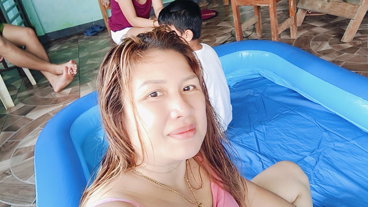 Naomi's Single Mom Vlogs is live! Swimming Pool time - YouTube