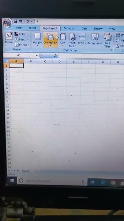 Page Setup In Excel #keyboard #excel #facts - YouTube