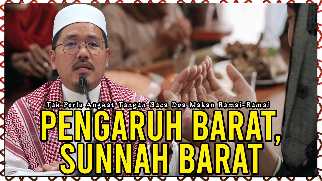 Jangan Tunggu Sendawa Baru Baca Alhamdulillah | Tak Perlu Angkat Tangan ...