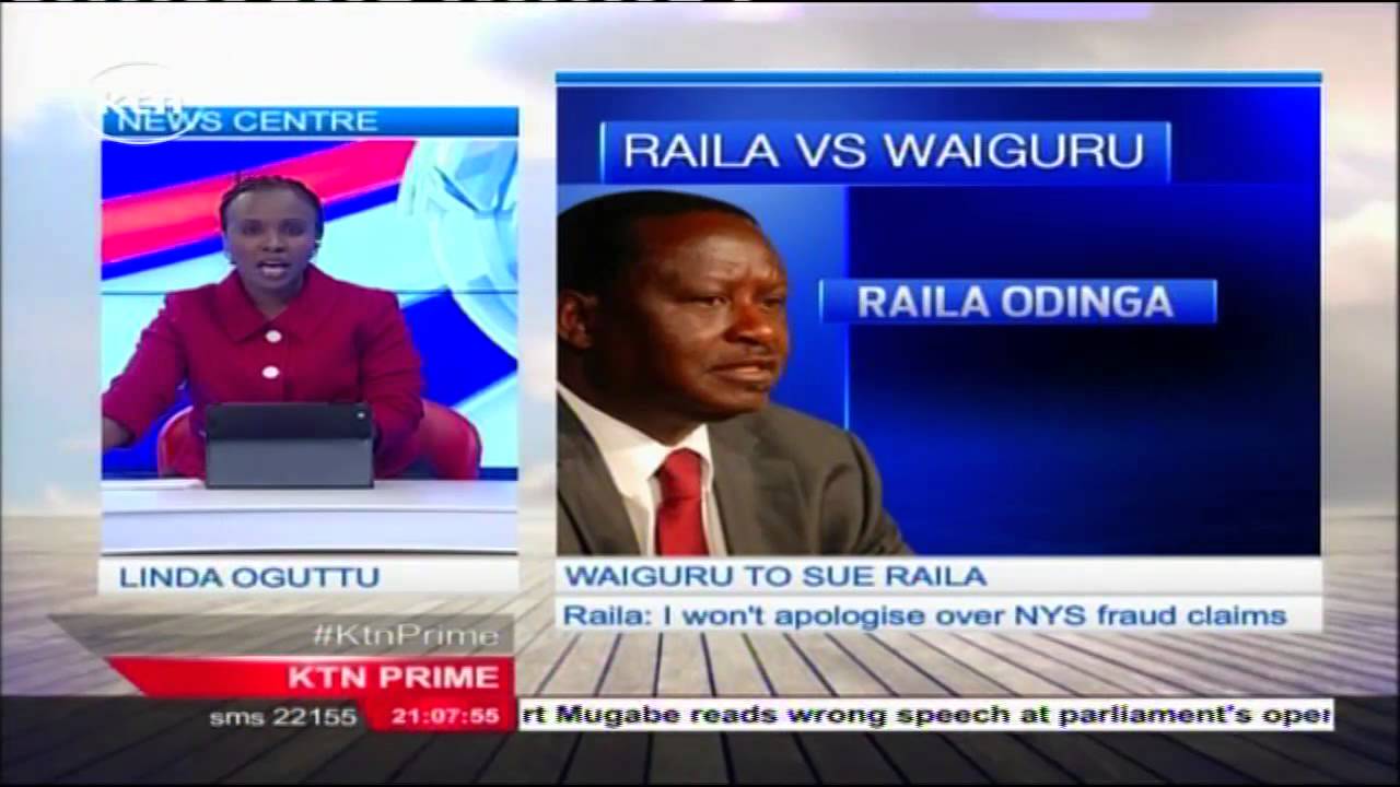 Kenya’s devolution CS Ann Waiguru to sue opposition leader Raila Odinga ...