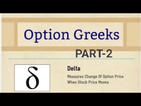 Option greeks explained in hindi Part-2 ऑप्शन ग्रीक्स क्या होता है ...