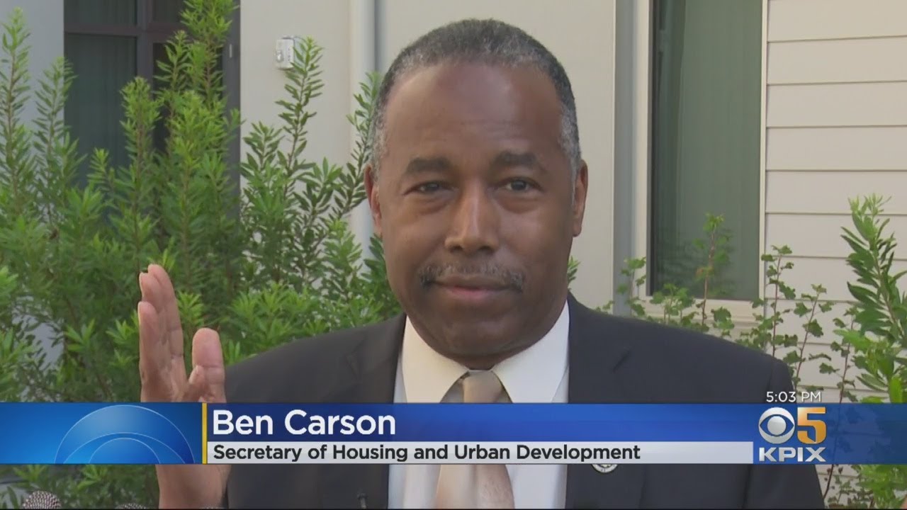 HUD Secretary Carson Tours SF Housing Development Following ...