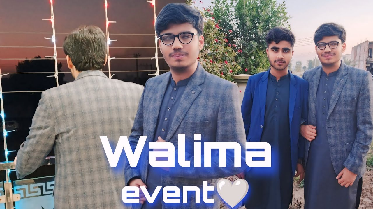 Valima event🤍 Final function of weeding💫 Full enjoy kiya😍 - YouTube