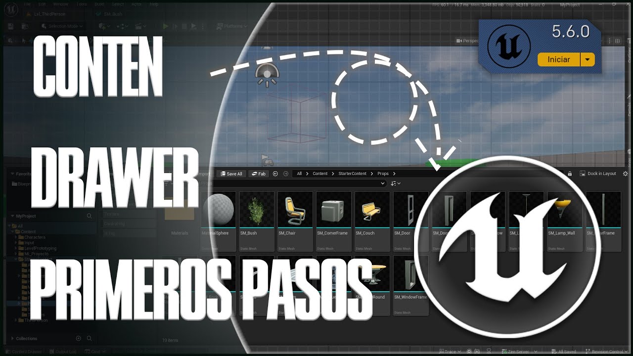 Content Browser UE5 – Cómo importar y organizar assets ¡rápido! - YouTube