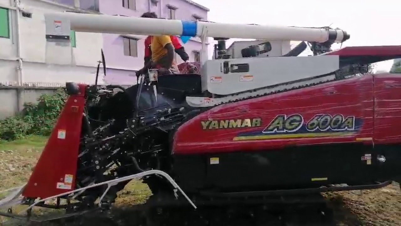 Yanmar Harvester Driving Training Tips - YouTube