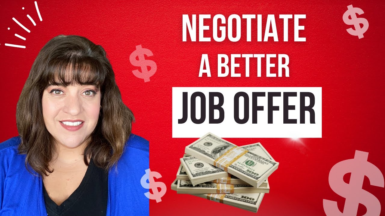 How To Negotiate A Better Job Offer #jobs #career #salary - YouTube