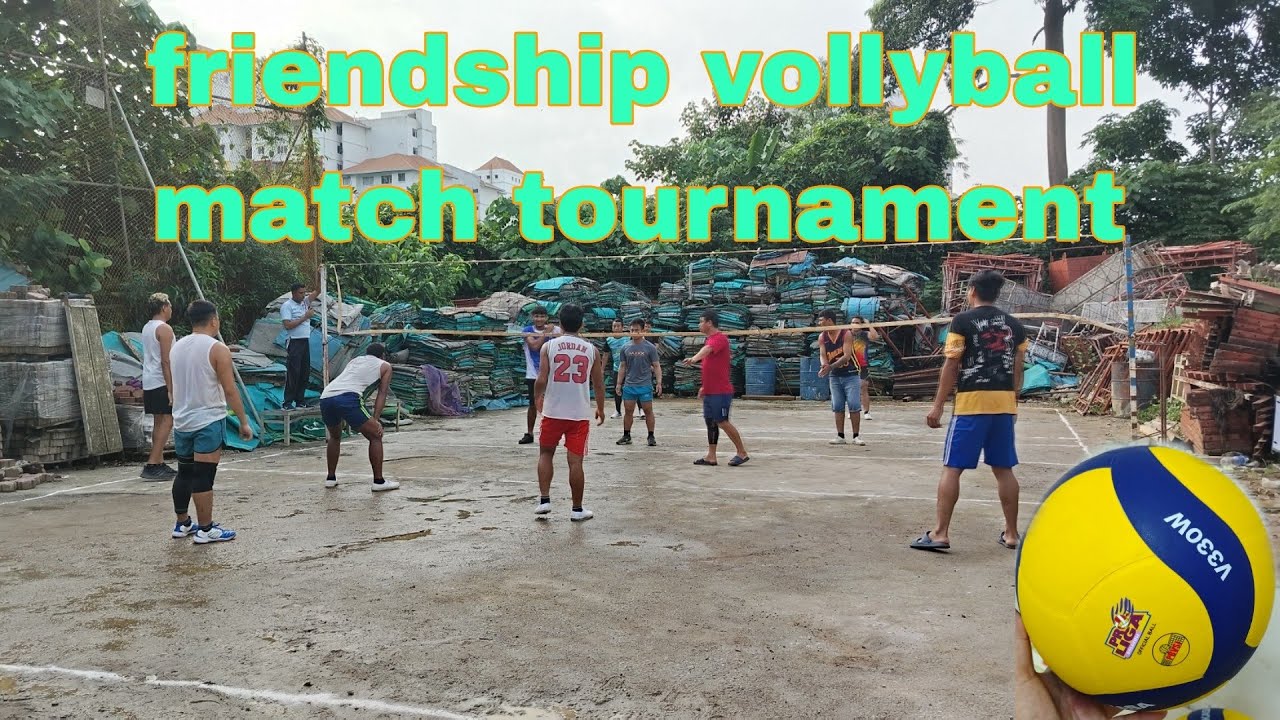 Volleyball friendship match 2024 - YouTube
