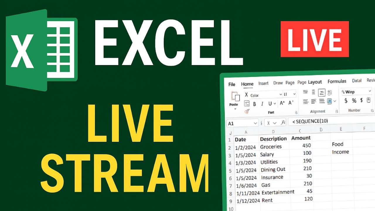 Excel Live Session : Productive Tips, Shortcuts, Slicers, Charts & More ...