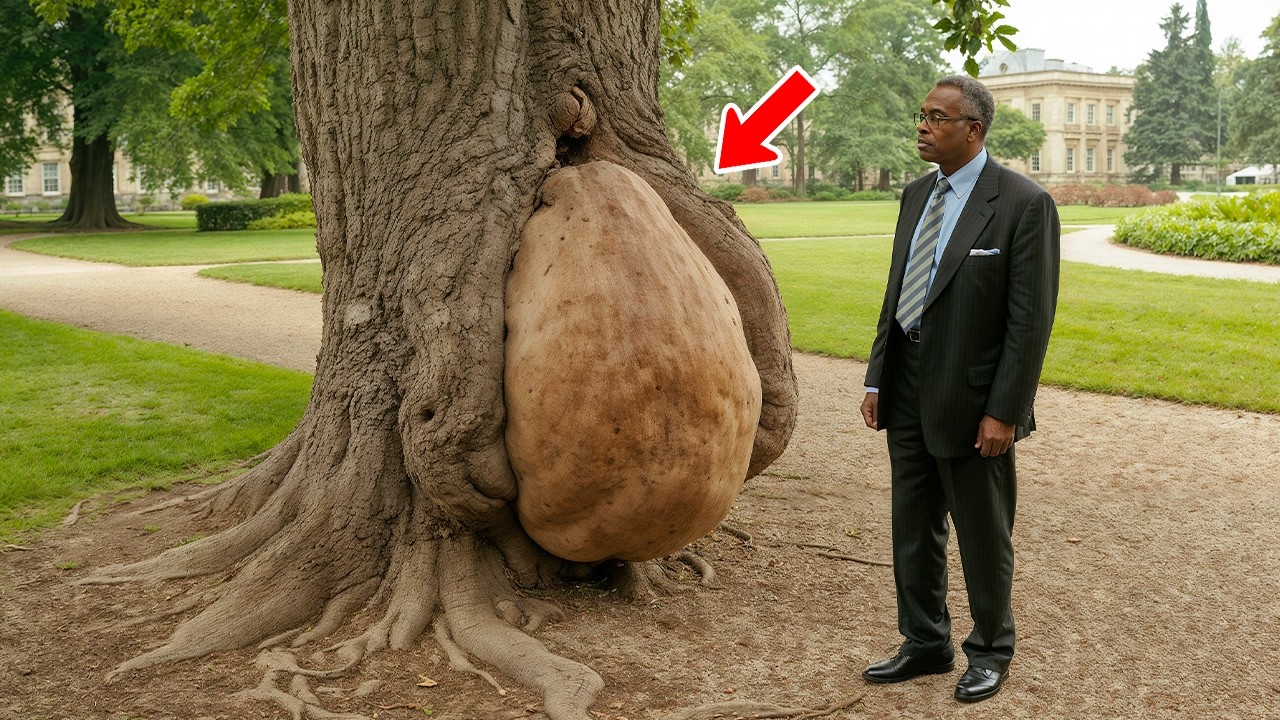 A Tree Bulge at the University Hid a 200 Year Old Secret Until the ...