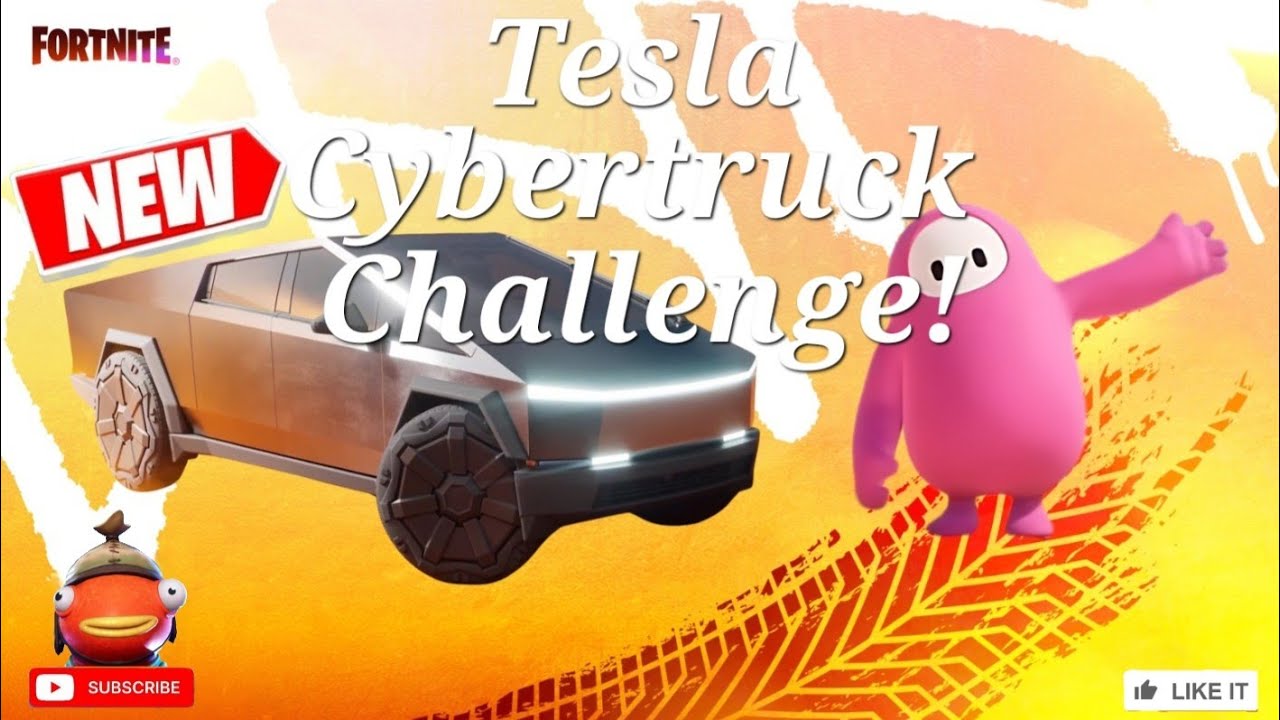 Fortnite: The Tesla Cyber Truck Challenge! - YouTube