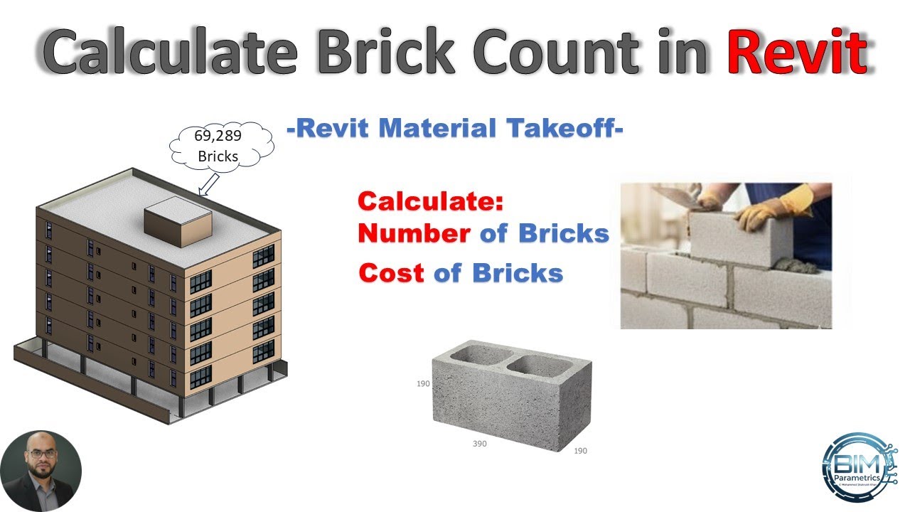 How to Calculate the Number of Bricks & Cost of Bricks in Revit ...