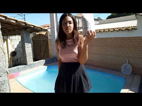 LIMPANDO MINHA PISCINA