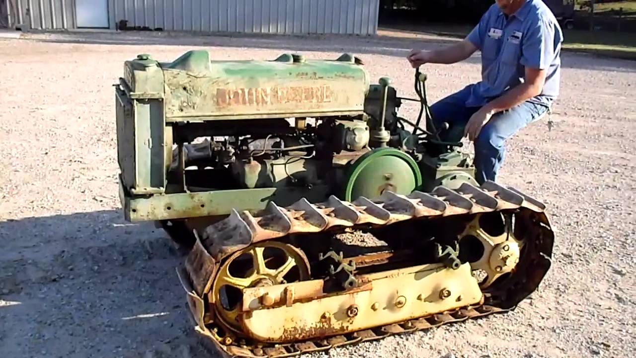 BO Lindeman JOHN DEERE Dozer CRAWLER Tractor 1940's FOR SALE $6,500 ...