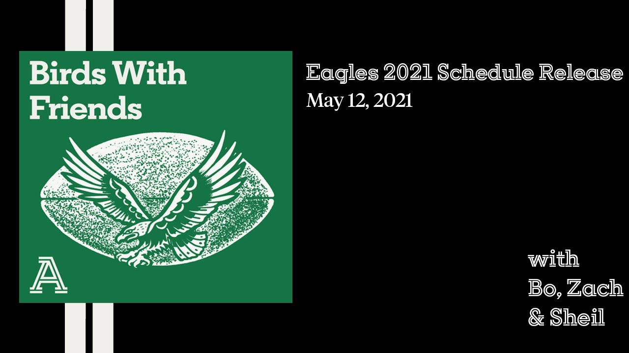 Eagles 2021 Schedule Release - YouTube