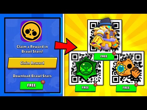 GRATUIT ! BRAWL PASS PLUS 🥳 Code QR pour 30 CHAOS DROPS | Nouvelles récompenses BRAWL STARS | Cod...