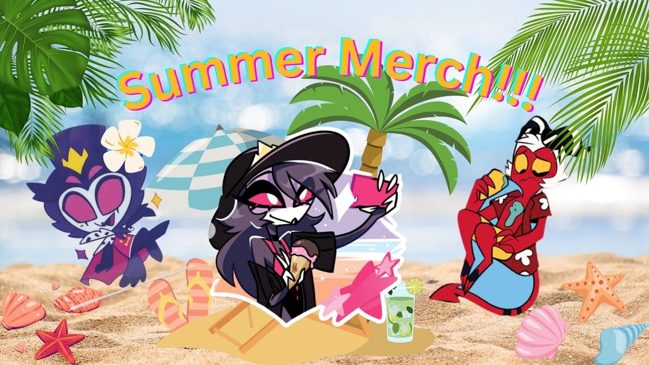 My Vivziepop Summer 2023 Merch - YouTube