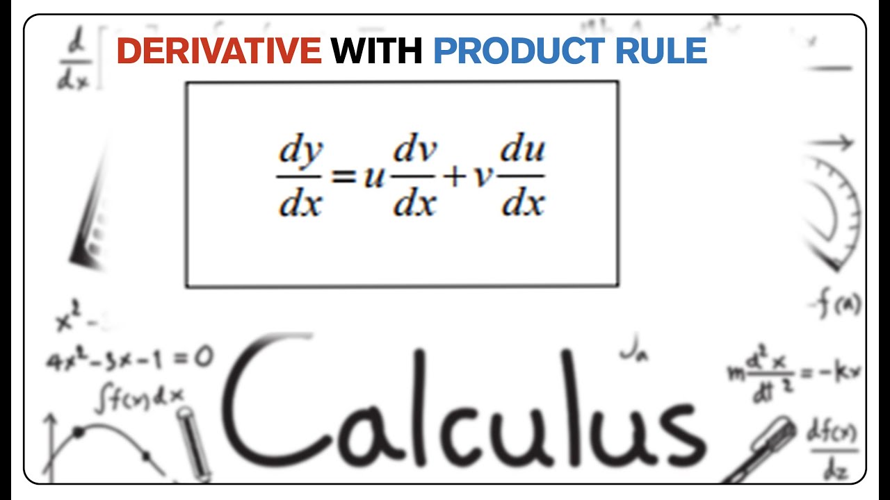 How to find the derivative of a function using Product rule - YouTube
