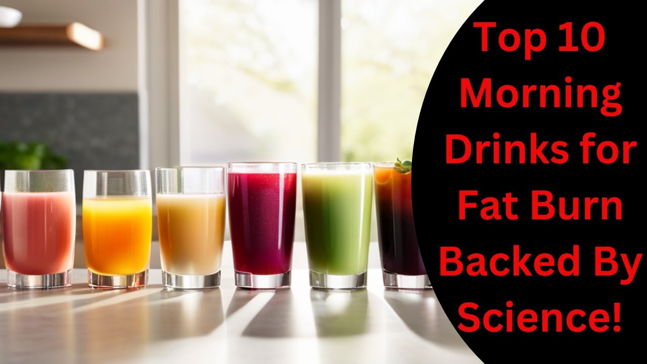 Top 10 Morning Drinks for Fat Burn Backed By Science! - YouTube
