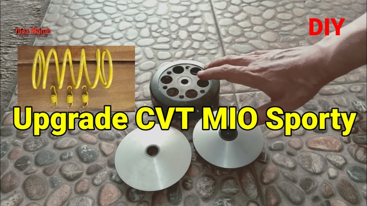 Upgrade CVT Mio Sporty DIY - YouTube