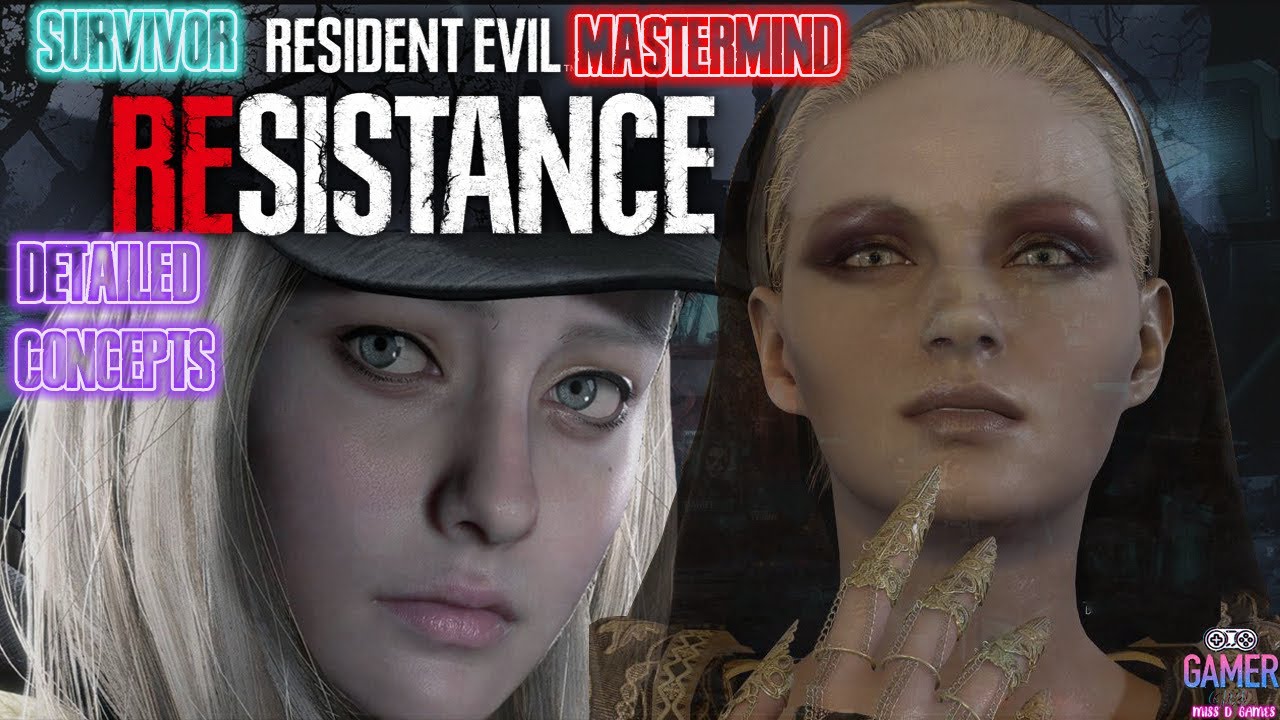 Resident Evil Resistance Survivor and Mastermind (Detailed Concepts ...