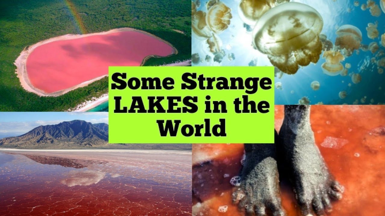 Top 4 Most Unusual LAKES in the World | Most Strange Lakes in the World ...