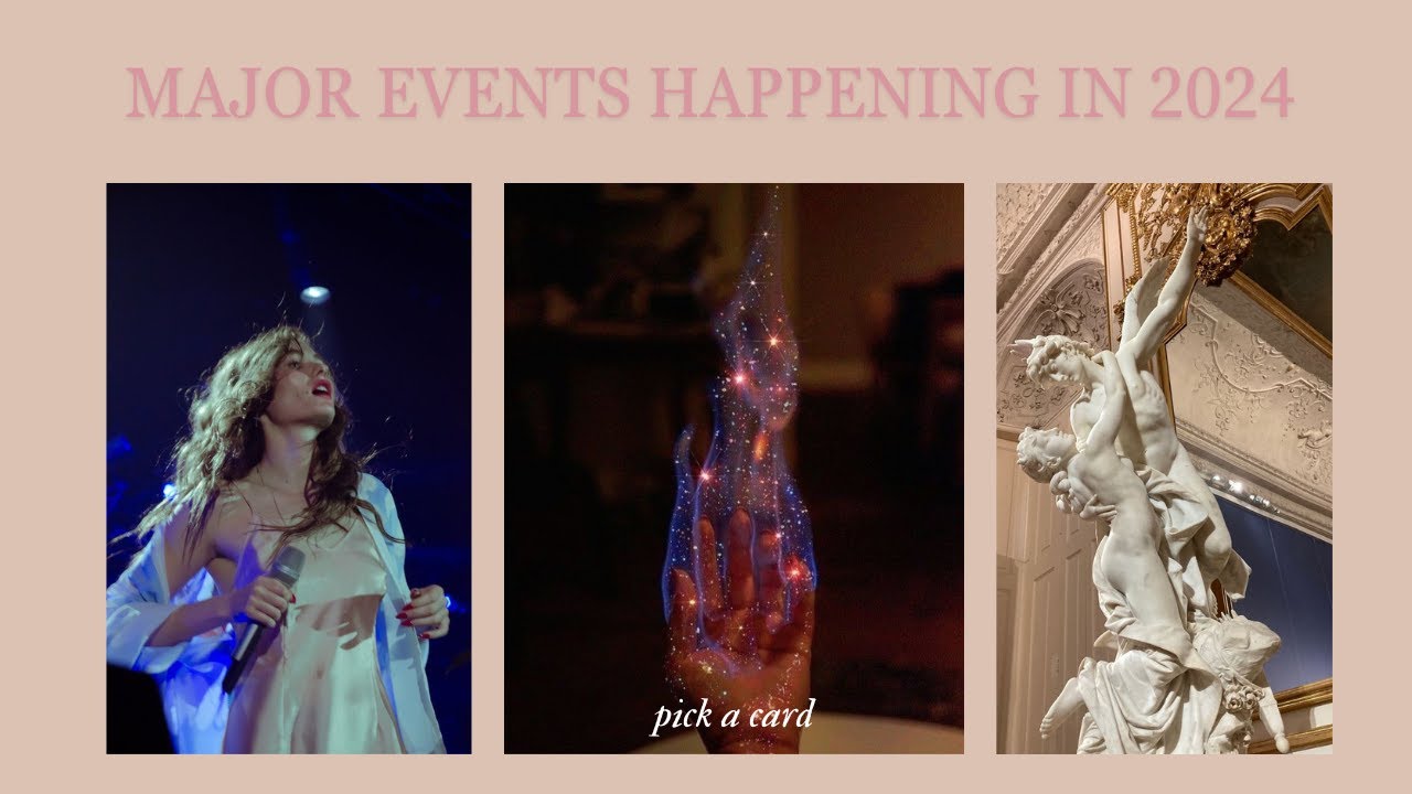 PICK A CARD 🃏 Major Events 🌹 Happening in 2024 📈 🤯 - YouTube