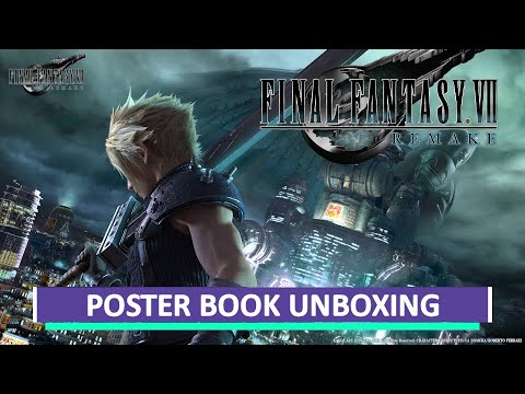 FINAL FANTASY VII - Poster Collection (Unboxing) - YouTube