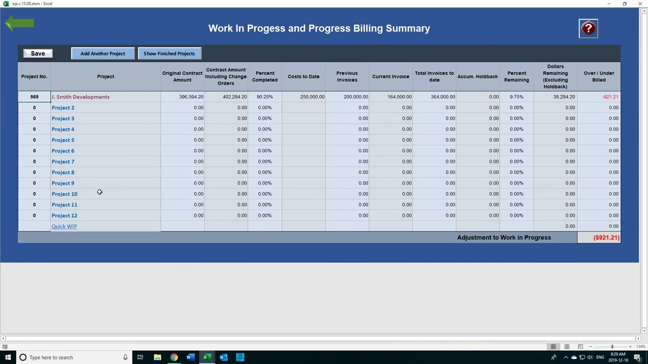 WiP Summary Page - YouTube