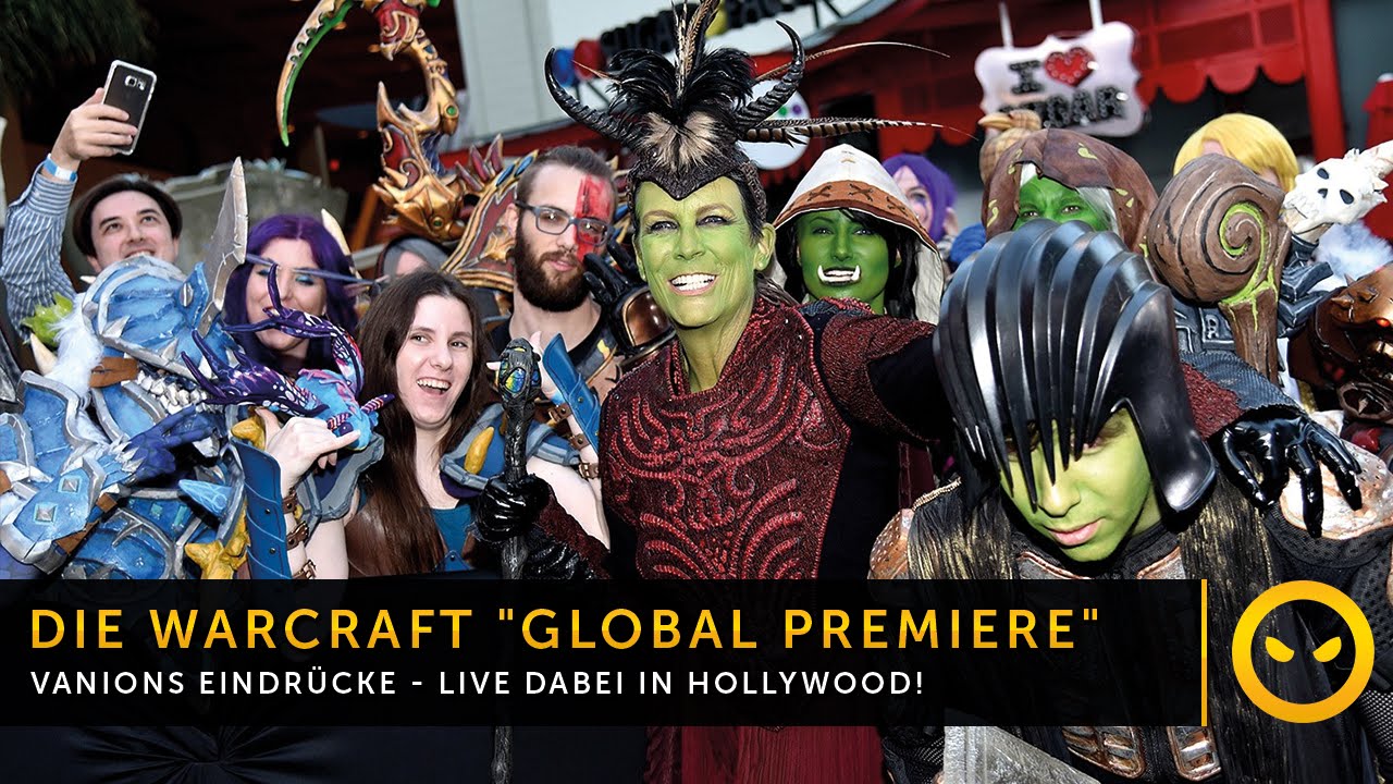 Vanion bei der Warcraft "Global Premiere" in Hollywood - YouTube