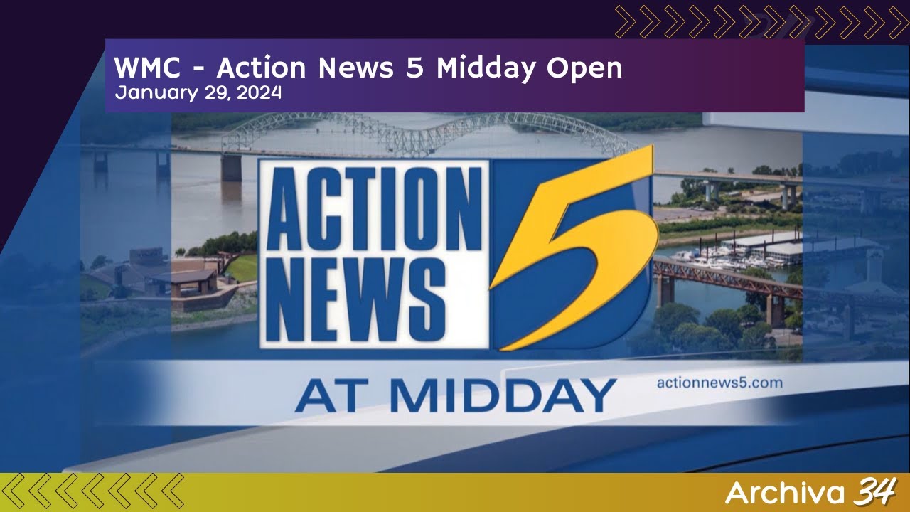 WMC Action News 5 Midday Open | January 29, 2024 - YouTube