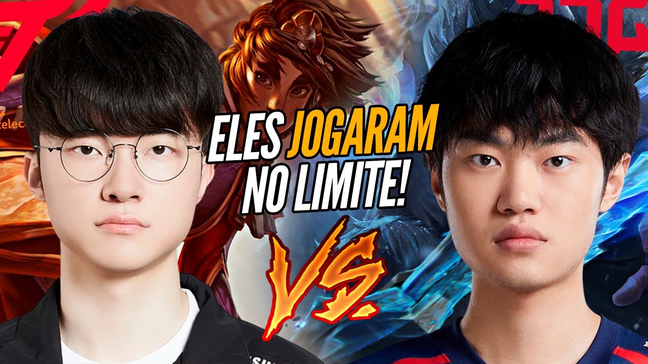 T1 FAKER vs JDG KNIGHT, POR ISSO ELES são OS MELHORES do MUNDO! - YouTube