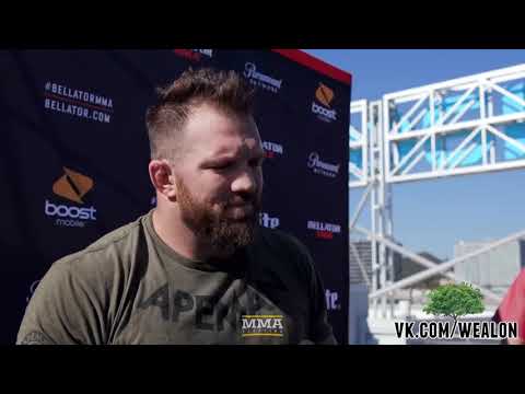 Райан Бейдер перед боем против Федора Емельяненко
