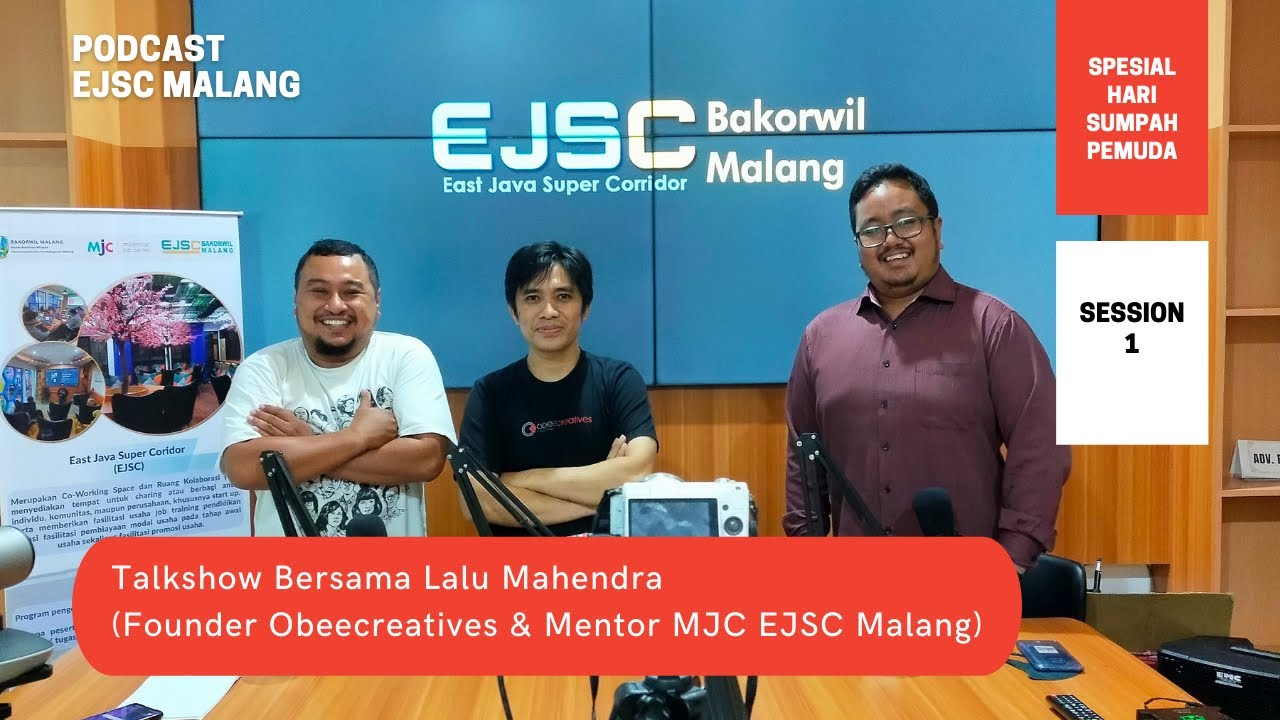 Podcast Millenial Show EJSC Malang - YouTube