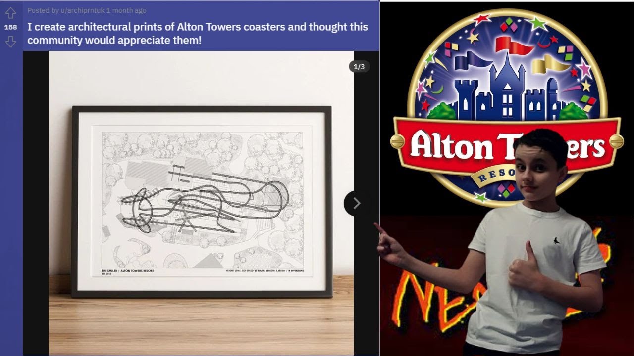 These Alton towers designs are insane!!!!! - YouTube