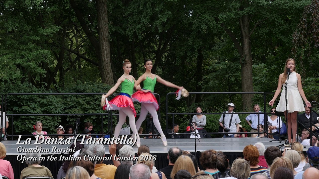 Opera in the Italian Garden 2018 La Danza (Tarantella) - YouTube