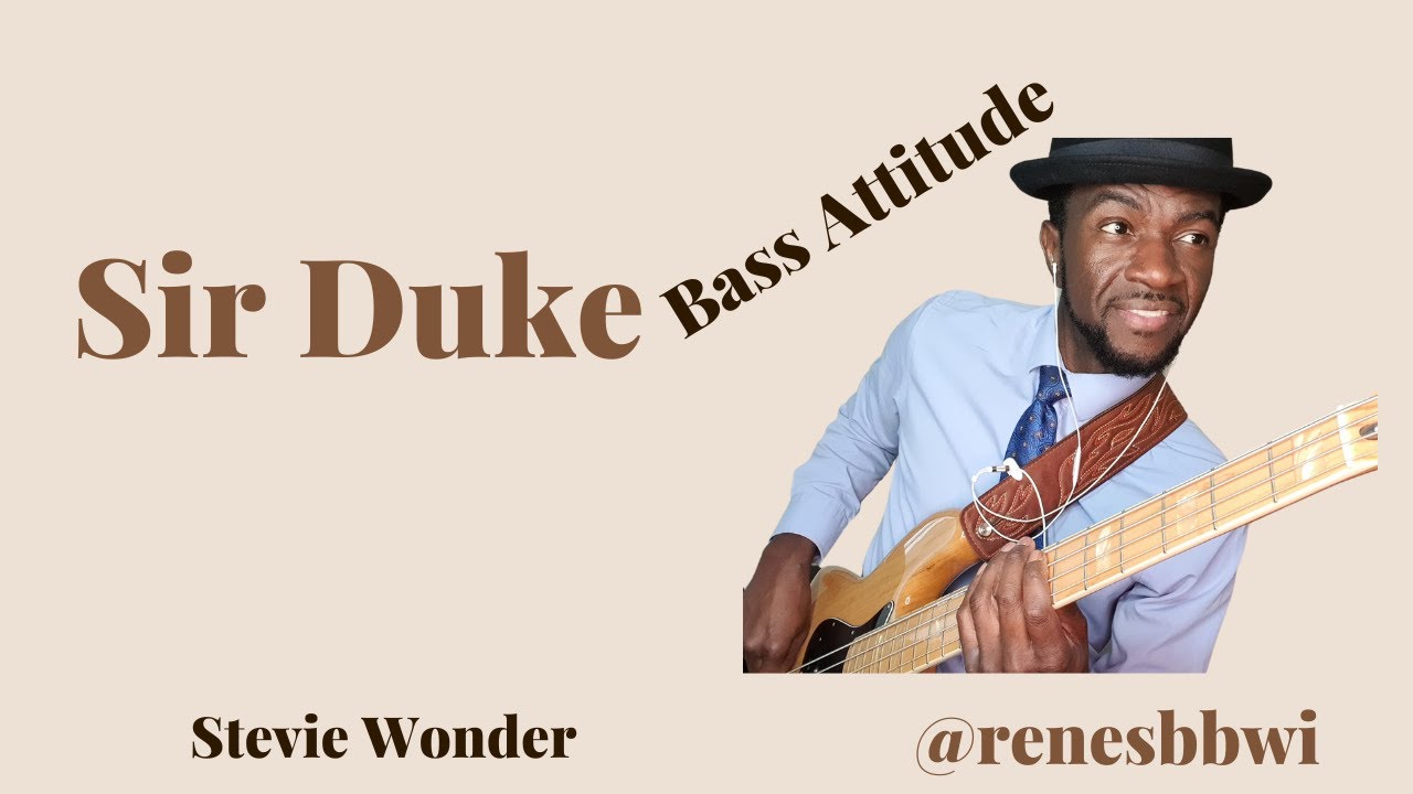 Sir Duke (Stevie Wonder) (optional Bass cover) - YouTube