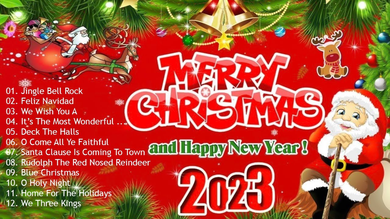 Christmas Mixtape 2023 🎅 Top 100 Christmas Songs of All Time 🎄🎵 1 Hour ...