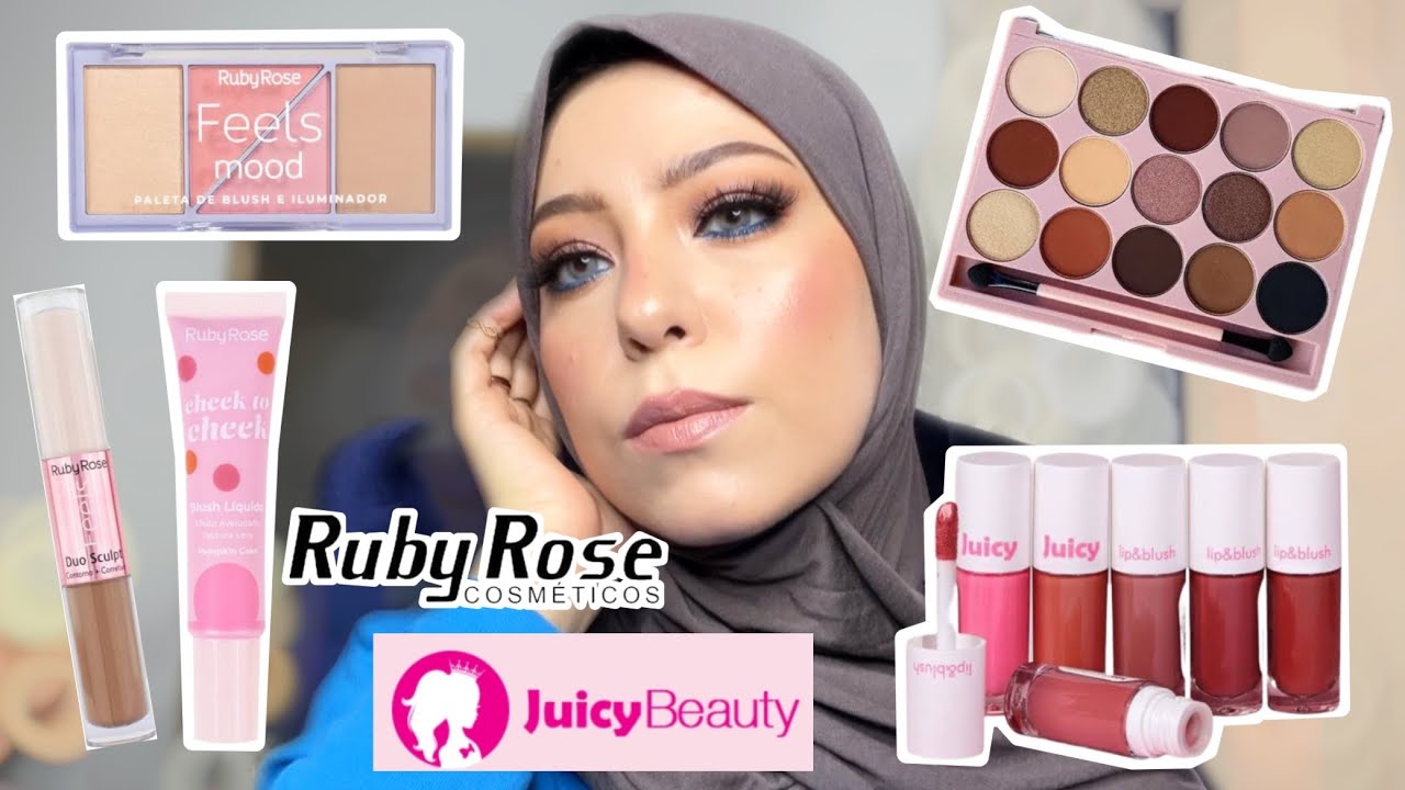 مكياج كامل من جوسي بيوتي و روبي روز full face of juicy beauty &ruby ...