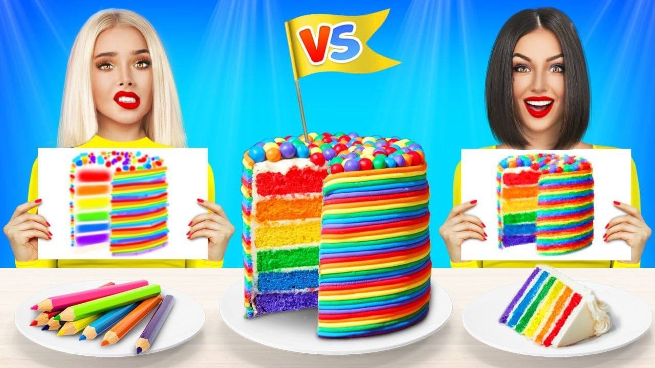 Who Draws it Better Takes the Prize! Extreme Cake Decorating Challenge ...