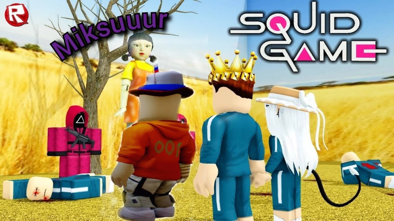 Игра в Кальмара Roblox Youtube