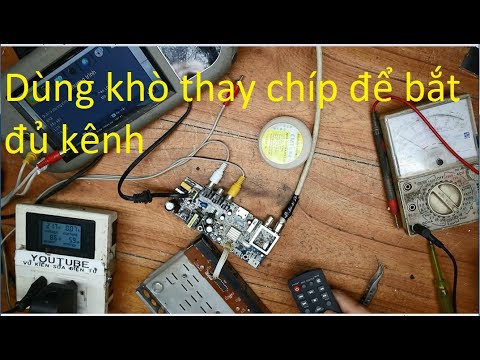 Sửa 3 đầu DVB-T2.Pan không bắt được kênh nào! - YouTube