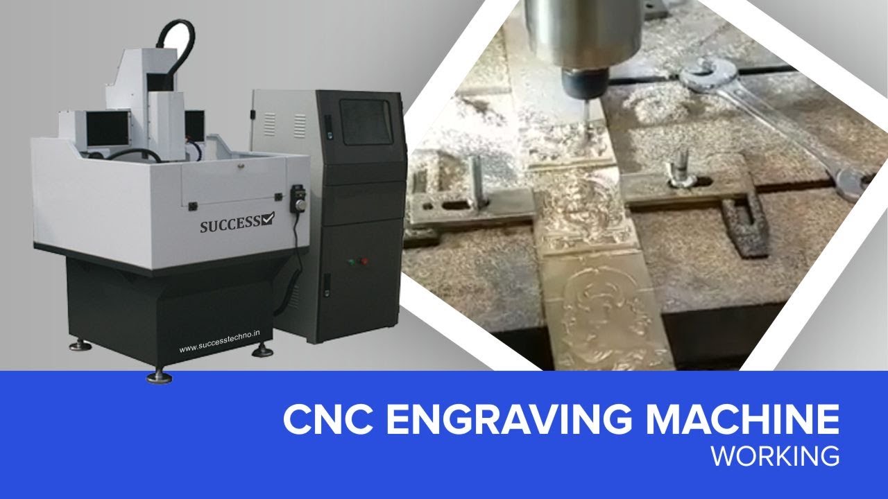 CNC Engraving Machine Working | Success Technologies - YouTube