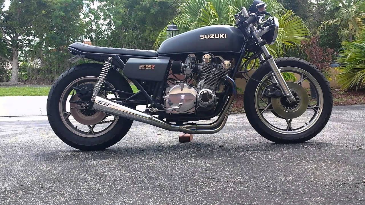 1979 GS1000E Walk Around & Start-Up - YouTube