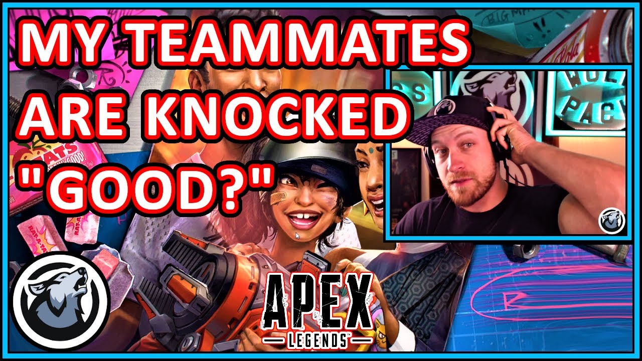 My Teammates Are Knocked "GOOD?" | APEX Season 15 | TSM VISS - YouTube