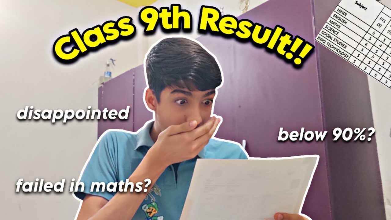 Class 9th Result Reaction *completely shocked*🤯😭!! I'M SPEECHLESS - YouTube