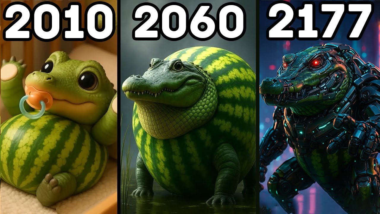 Evolution of Glorbo Fruttodrillo (Los Glorbositos Dicen Frutodilo ...