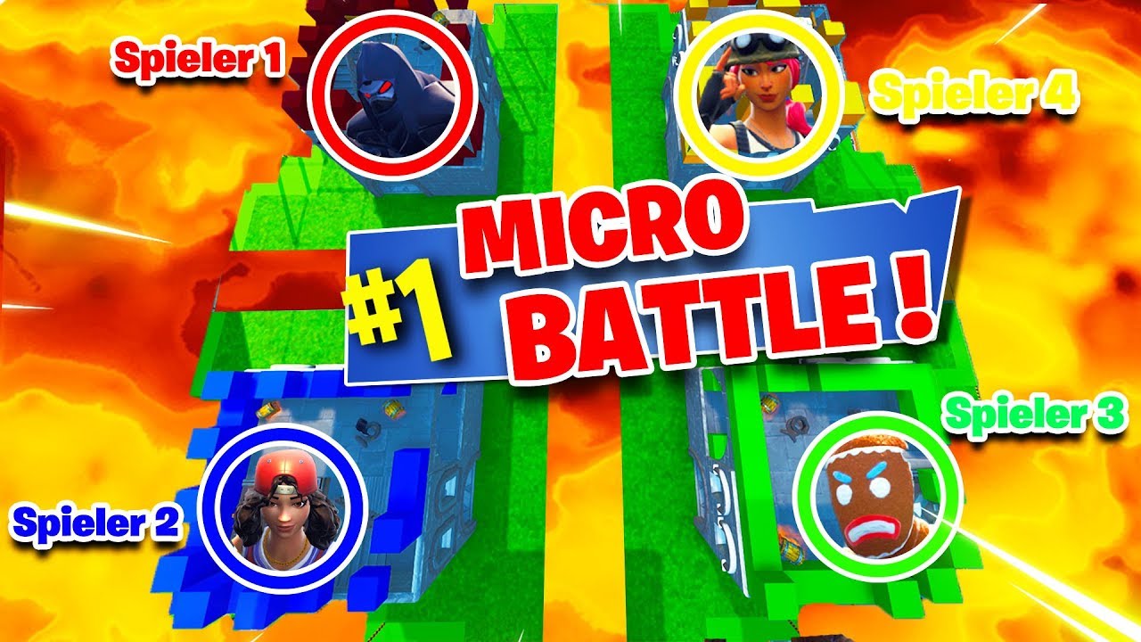 Micro Battle in Fortnite Micro Modus! - YouTube